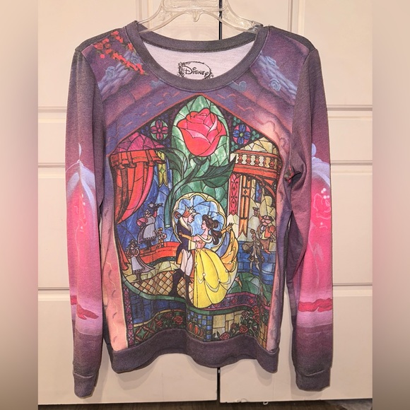 Disney | Sweaters | Beauty The Beast Disney Sweater | Poshmark